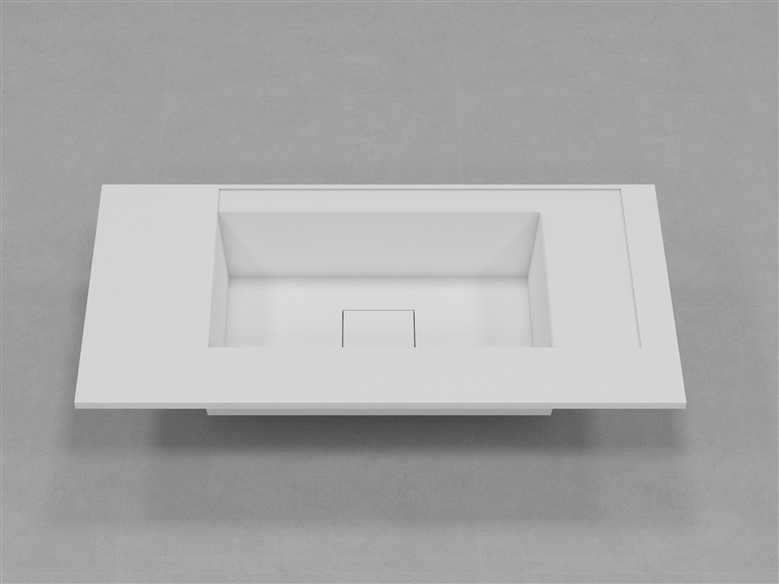 Domoletti WASHBASIN COUNTER MH026 -100 WITH DRAIN, žema kaina | Varle.lt