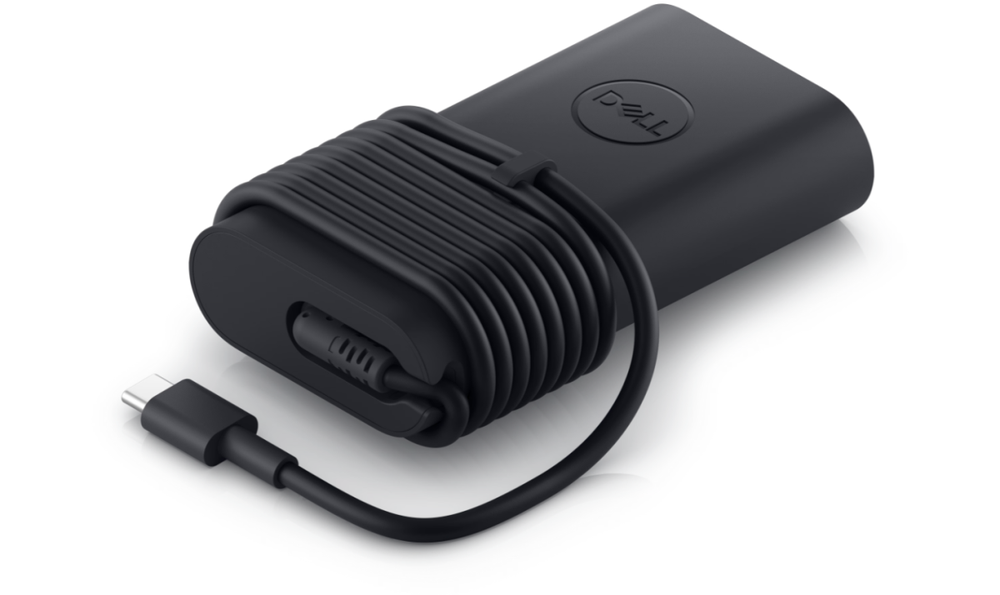 Dell USB-C GaN Slim AC Adapteris with Power Cord | 100 W | 20 V ...