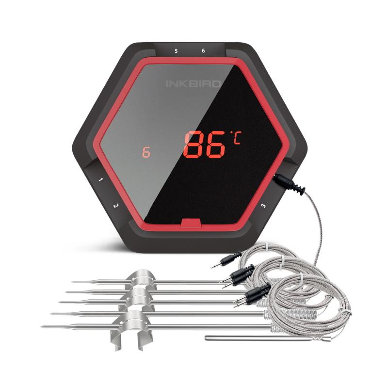 KAMADO BONO Šešių zondų skaitmeninis termometras IBT-6XS, žema kaina ...