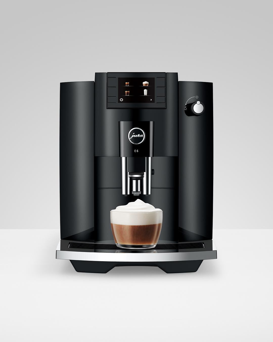 Kavos aparatas Jura E6 PIANO, juodas, modelis - 15437, žema kaina ...