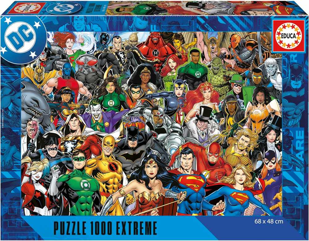Educa Justice League DC Comics, 1000, žema kaina | Varle.lt