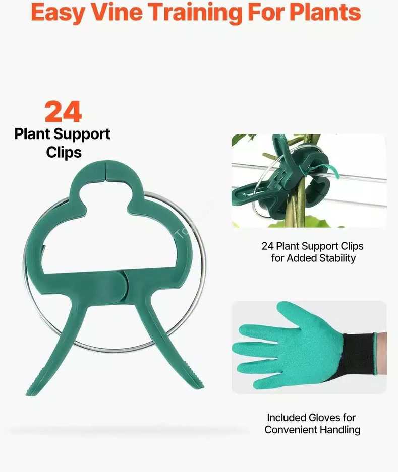 Star Sulankstomas agurkų treliažas sodo 90 x 140 cm, modelis - 134154 ...