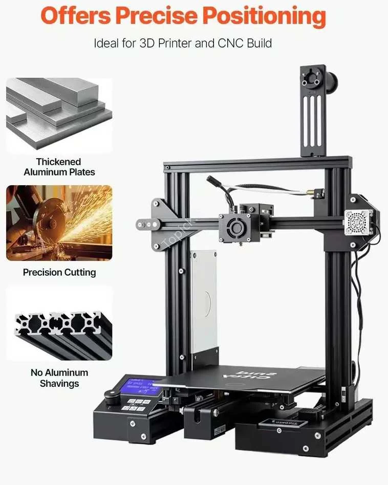 5 vnt 1200 mm T formos 2040 aliuminio profilis, modelis - 140204, žema ...