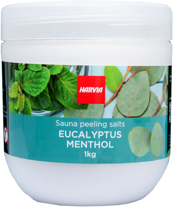 Šveičiamoji pirties druska HARVIA eukaliptas - mentolis 1kg, žema kaina ...