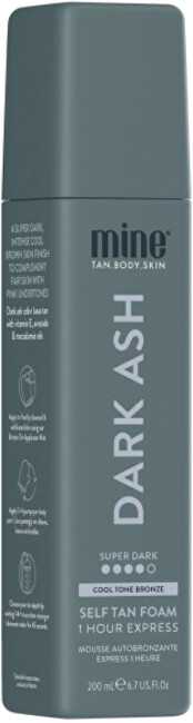 MineTan Self-tanning foam for dark ruda shade Dark Ash (Self-Tan Foam ...
