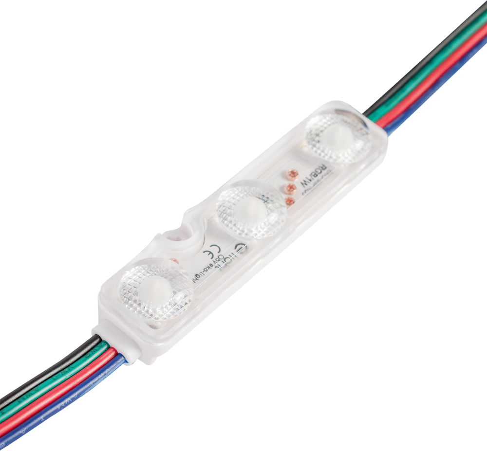 LED RGB modulis 1W Eko-Light SSPRO3 Epistar IP68 170°, žema kaina ...