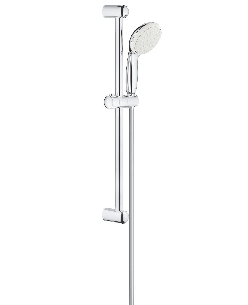Grohe Tempesta Classic dušo komplektas 1 srovės 600 mm Silverflex žarna ...