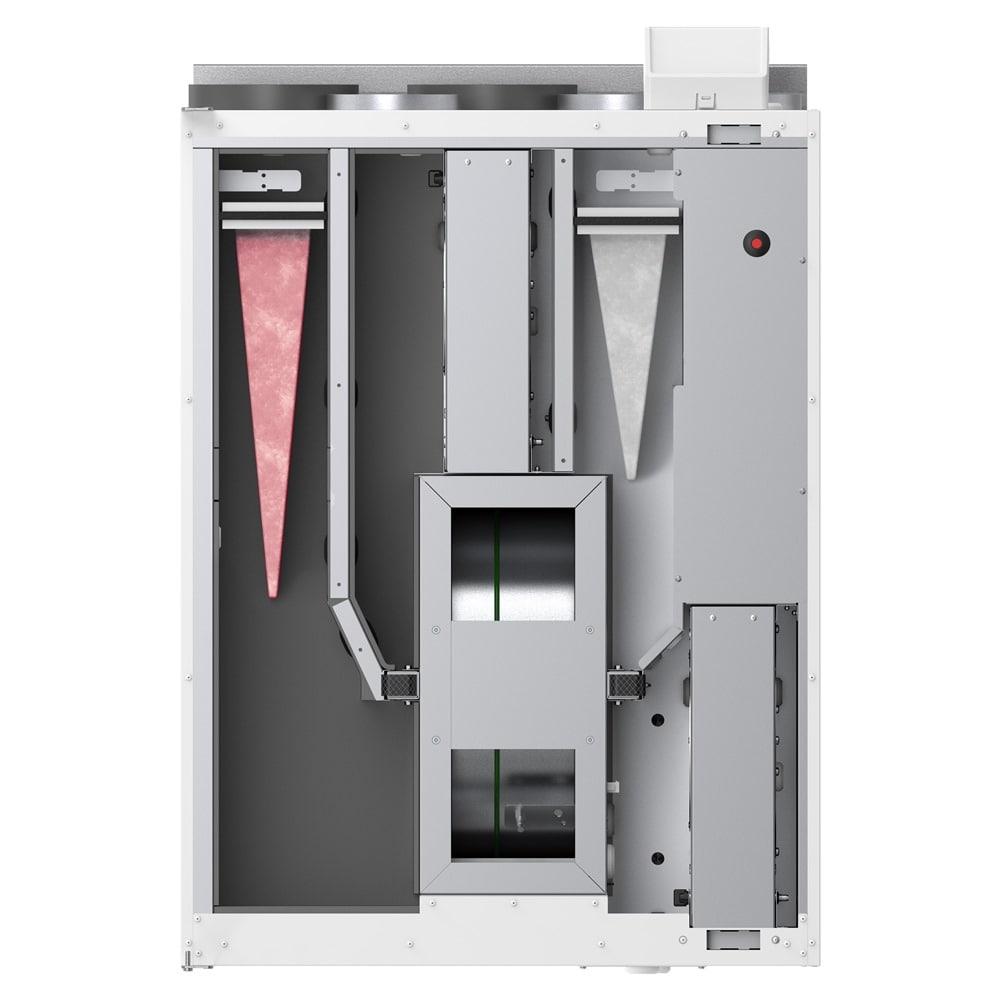 Rekuperatorius SystemAir Save, vertikalus, rotacinis, VTR 250, 1000W ...