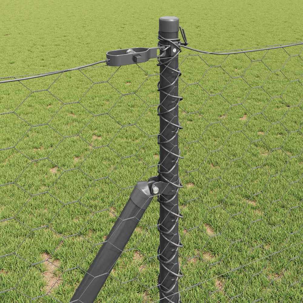 Tvorelės stulpas Pilka 25 x 1,4 m (50 mm tinklas), modelis - 3352824 ...