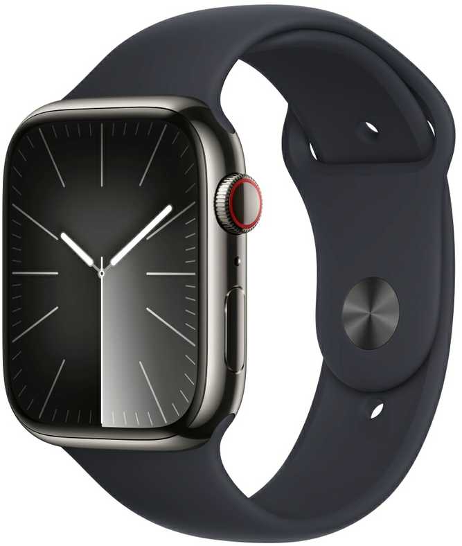 Išmanusis laikrodis Išmanusis laikrodis Apple Watch Series 9 Juoda 45 mm, modelis - MRMV3QF/A ...