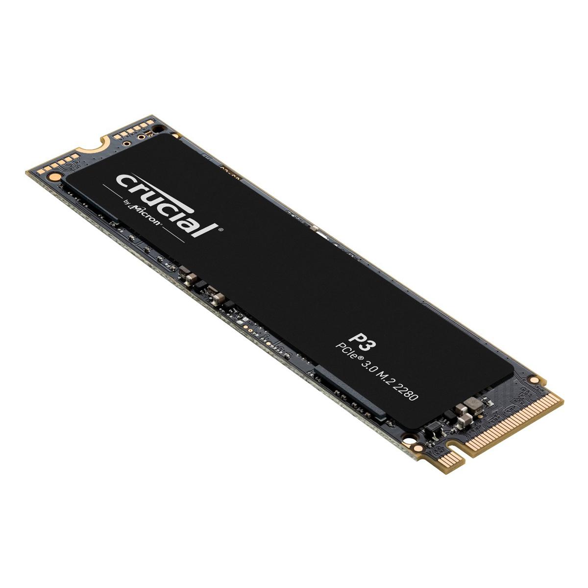 Kietasis diskas SSD Crucial P3, 1TB, modelis - CT1000P3SSD8, žema kaina ...