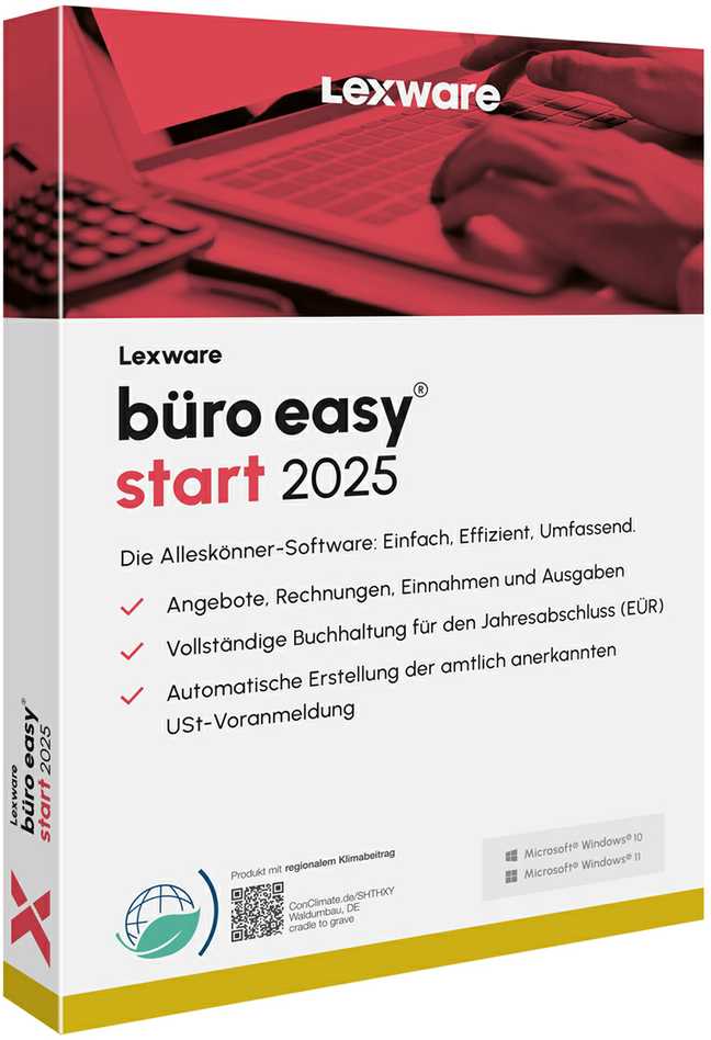 „Lexware Office Easy Start 2025“ metinė versija (365 dienos), modelis ...