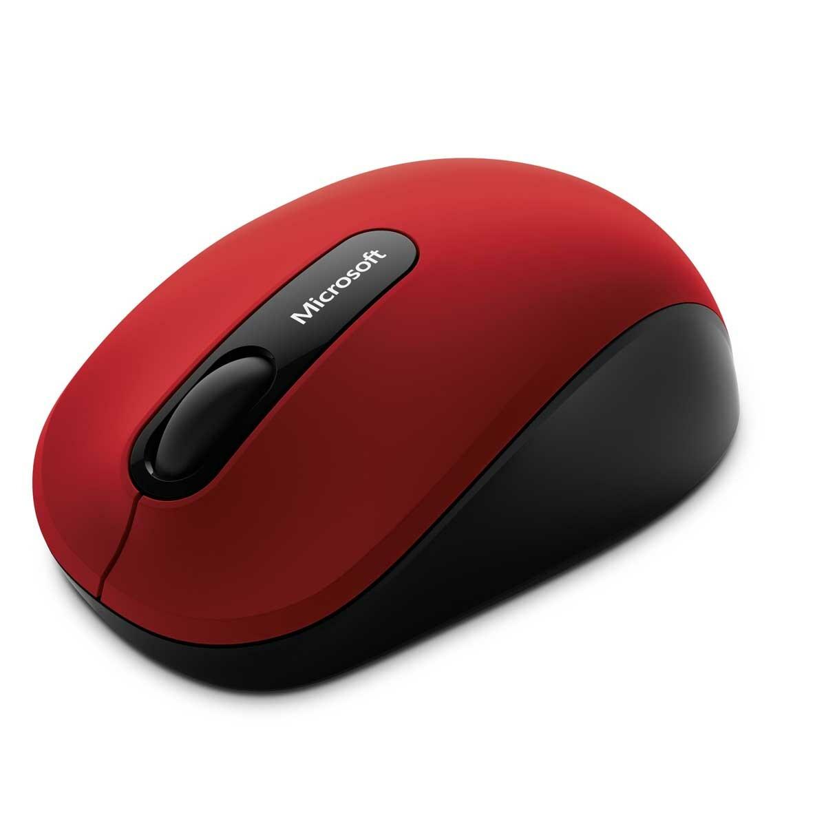 MICROSOFT Pelė Bluetooth Mobile Mouse 3600 (Raudona) | Varle.lt