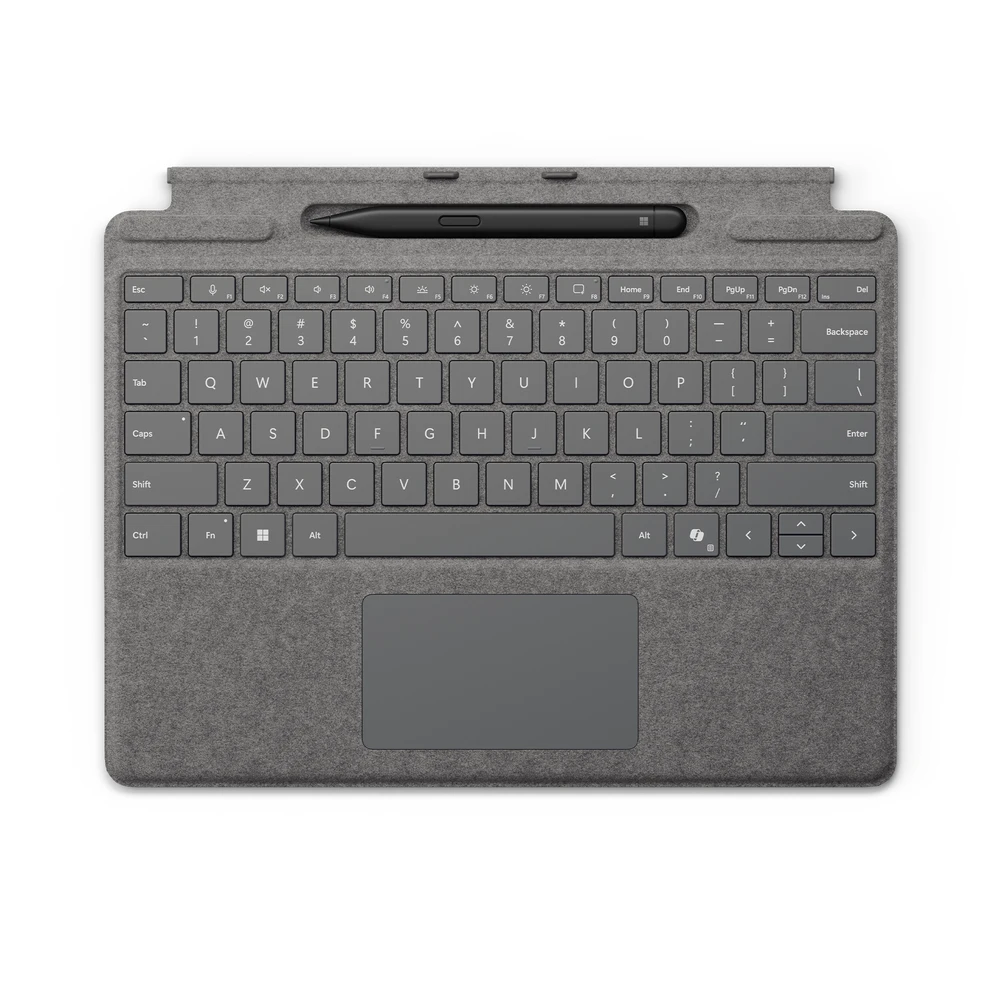 Microsoft Surface Pro Keyboard mit Slim Pen - platin, modelis - 8X6 ...