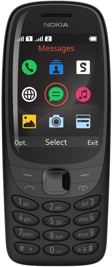 Mobilus telefonas Nokia 6310 (2021) Dual SIM Juodas, modelis ...