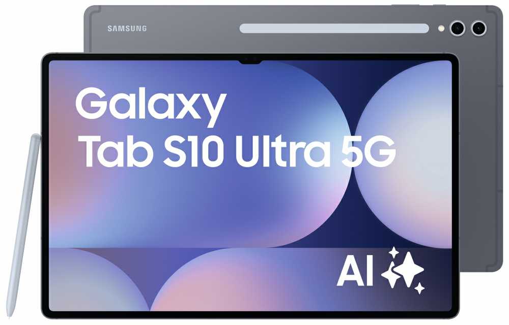 Planšetė Samsung X926B Galaxy Tab S10 Ultra 5G Moonstone Pilkas 14,6 ...