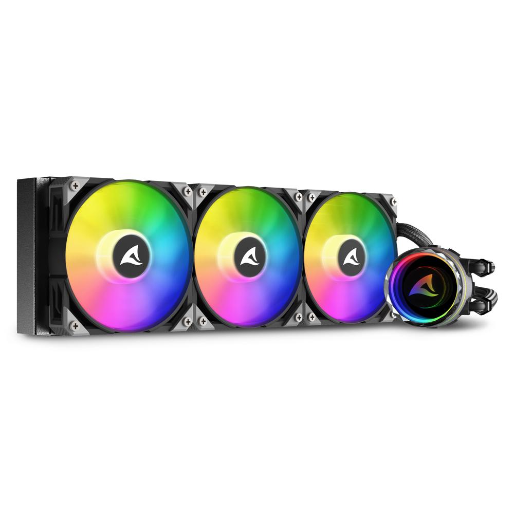SHARKOON S90 RGB AIO 360 MM / WATER COOLING SYSTEM AIO, modelis - S90 ...