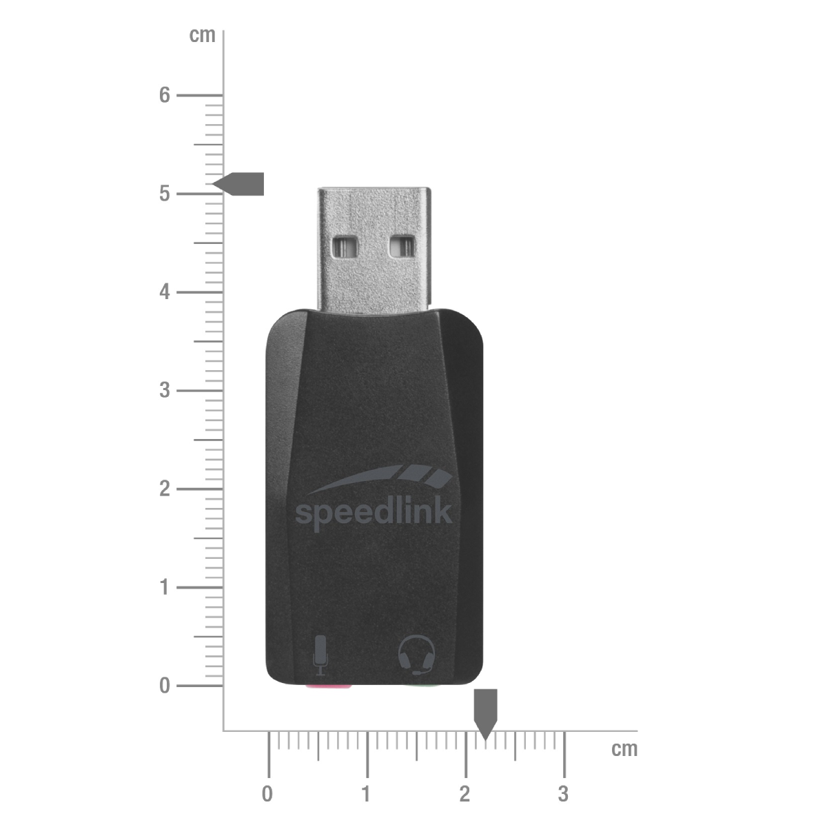 Speedlink - VIGO USB garso plokštė, juoda, modelis - SL-8850-BK-01 ...