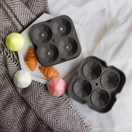 3D deimanto formos silikoninės formelės 4vnt, žema kaina | Varle.lt