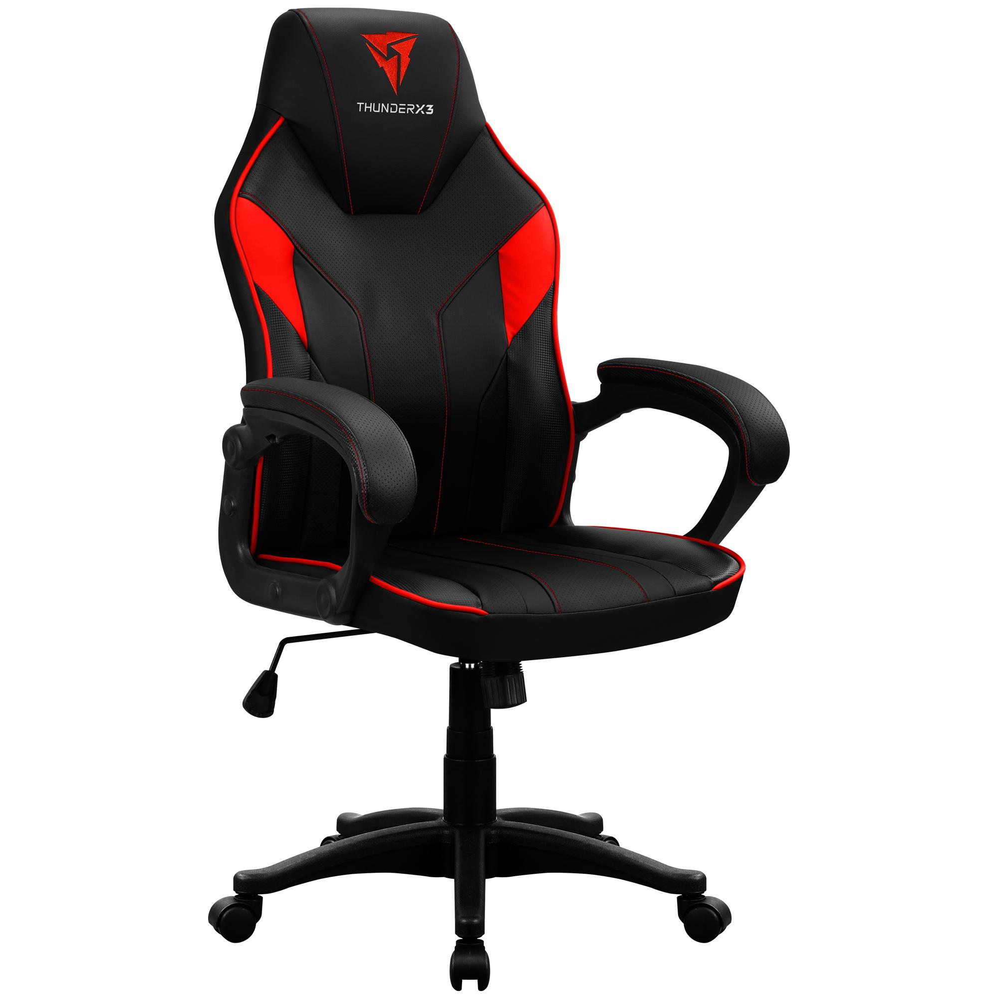 Žaidimų kėdė ThunderX3 EC1 Gaming Chair, Juoda-raudona, modelis - AERO ...