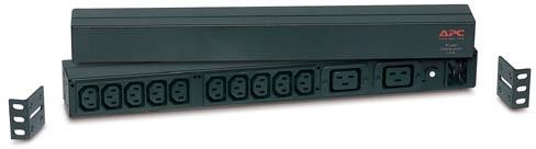 APC RACK PDU, BASIC, 1U, 16A, 208 ir 230 V, (10) C13 ir (2) C19, modelis - ‎WBEXTWAR1YR-AC-01 ...