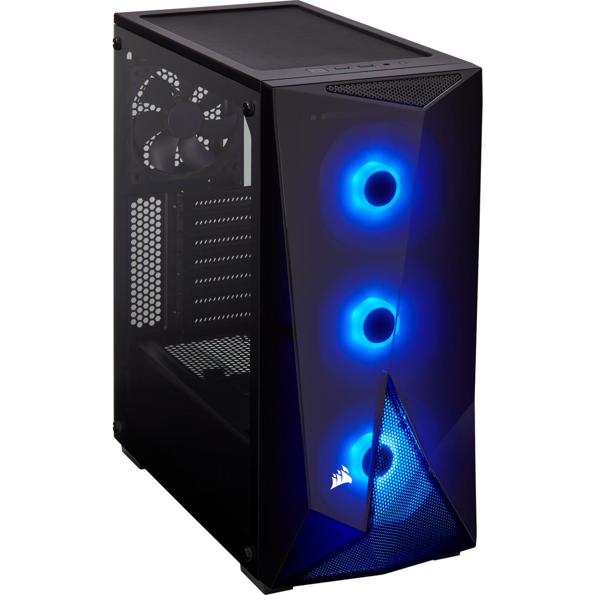PC korpusas Corsair Carbide Series™ SPEC-DELTA RGB Mid Tower ATX Gaming ...