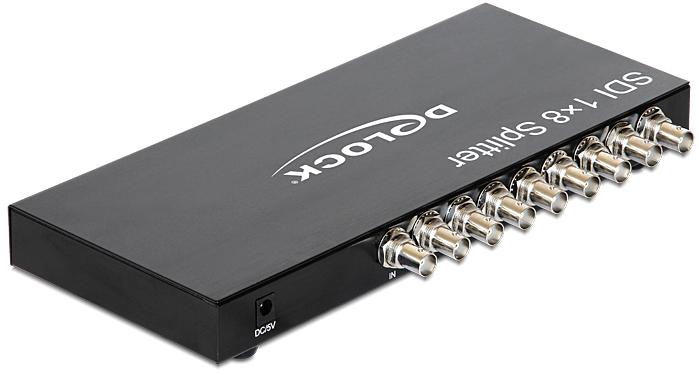 Delock Splitter 3G-SDI 1 in > 8 out, modelis - DEL93253, žema kaina ...
