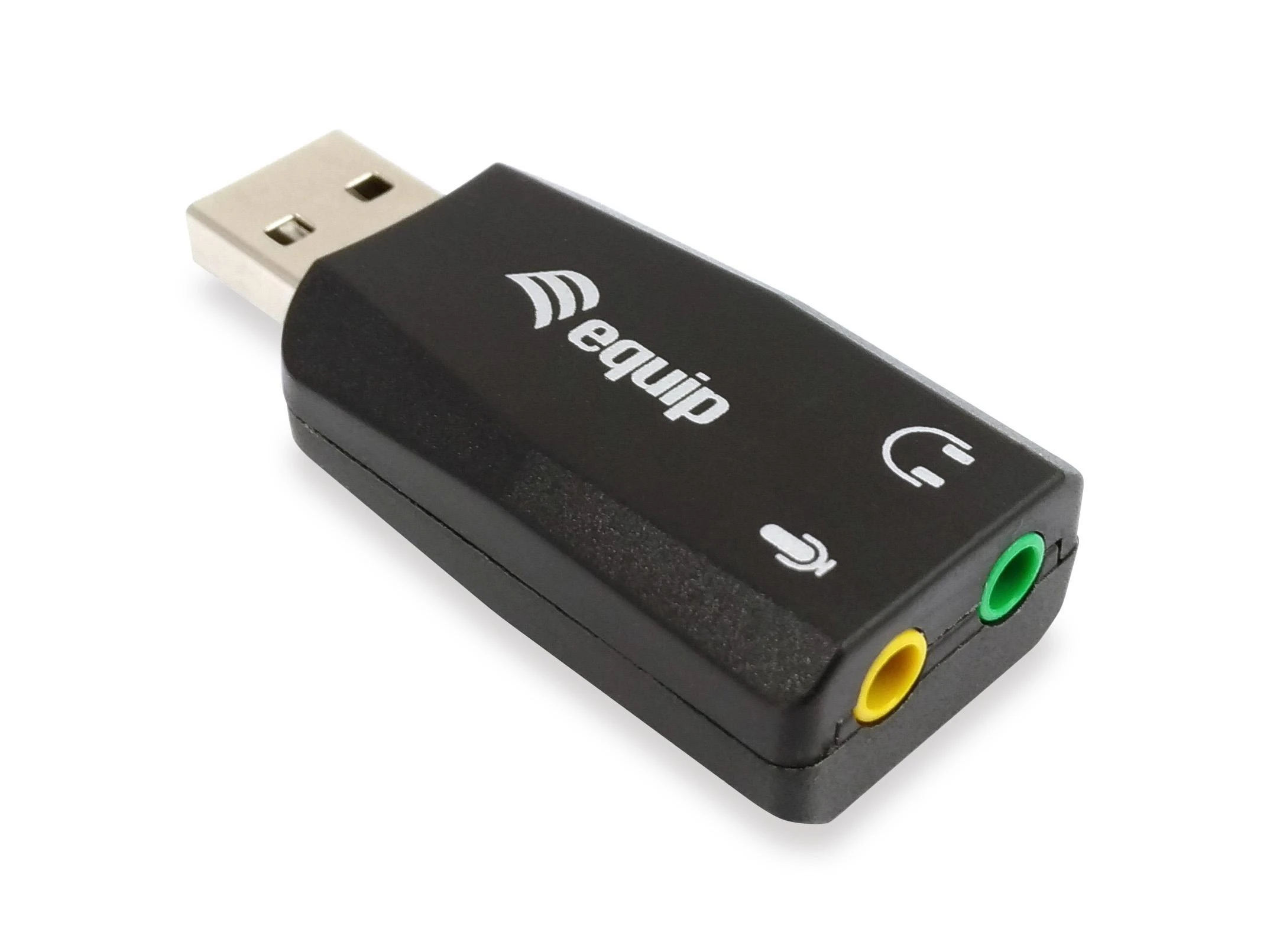 Equip Garso plokštė USB 2x3.5mm stereo extern, modelis - 245320, žema ...