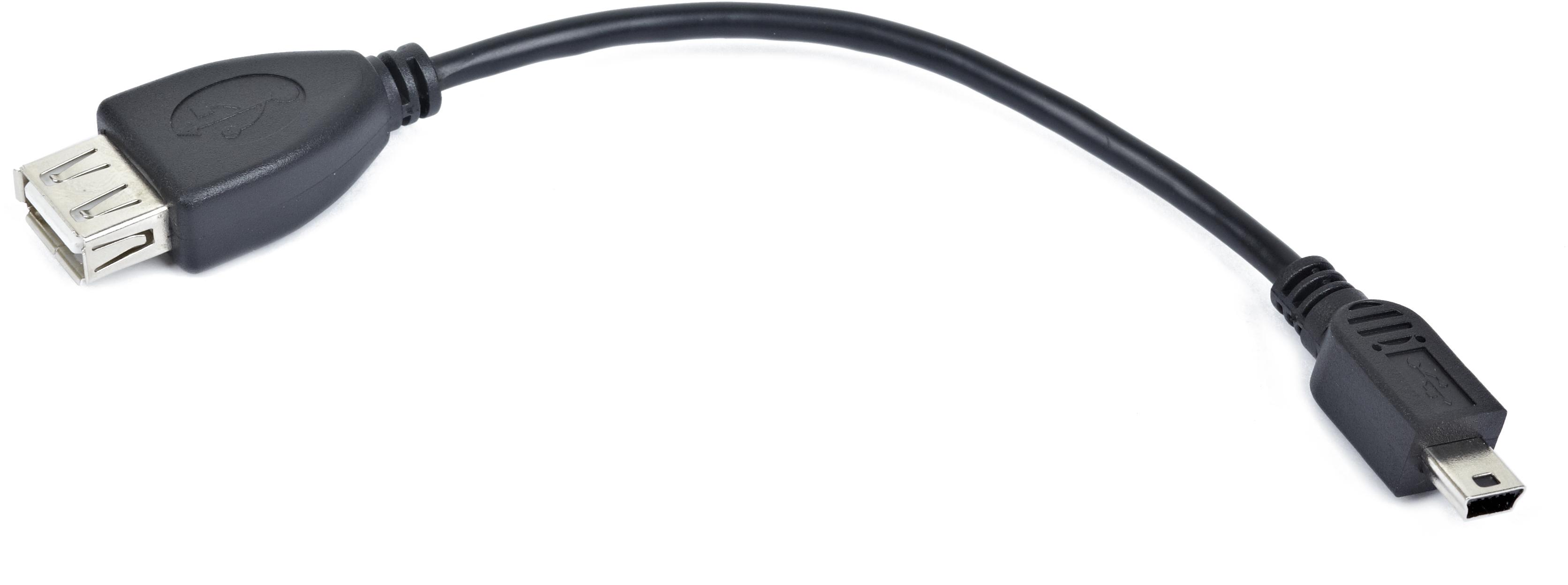 Kabelis Gembird USB MINI BM -> AF USB 2., modelis - A-OTG-AFBM-002 ...