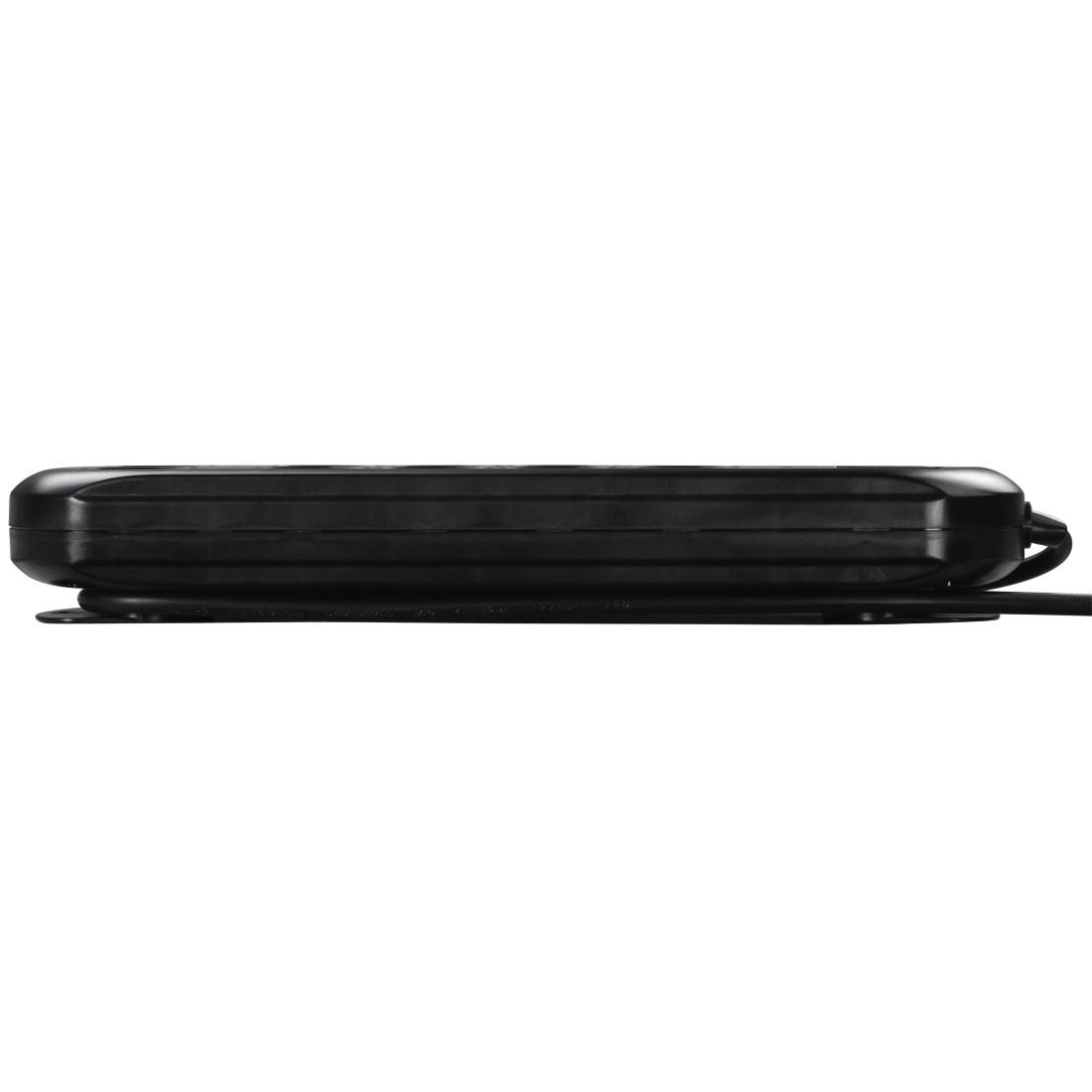 Hama 00137253 surge protector Juodas, Mėlyna 10 AC outlet(s) 230 V 2 m ...
