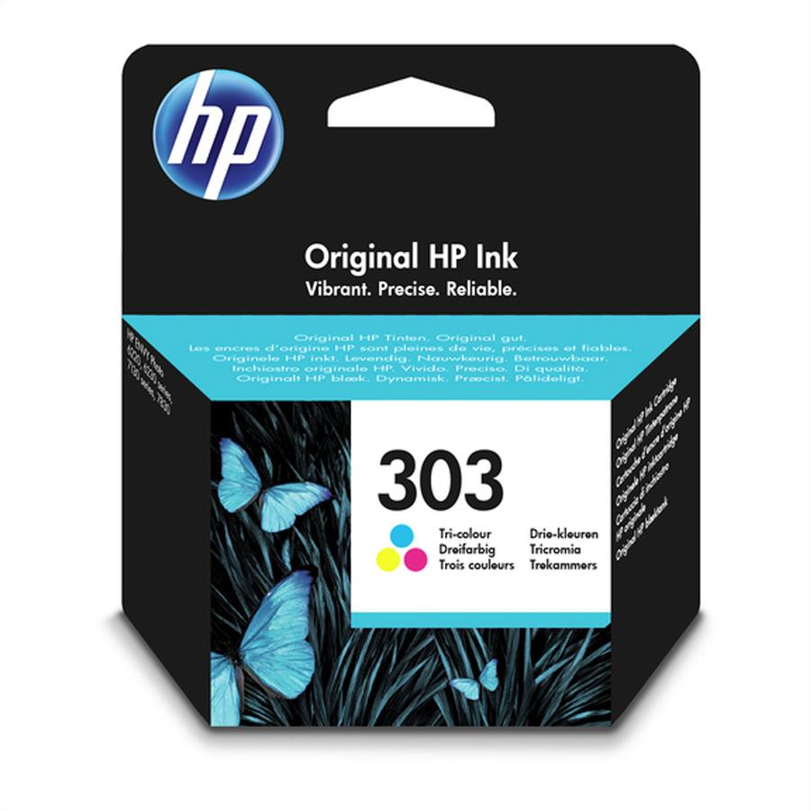HP 303 Tri-colour Ink Cartridge, žema kaina | Varle.lt