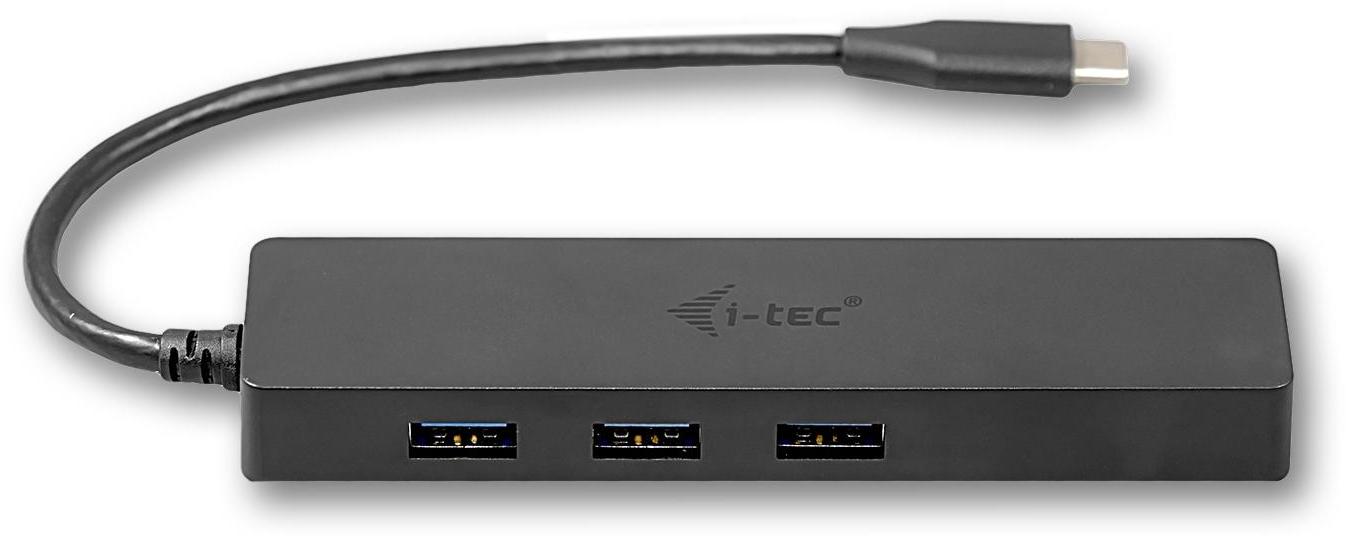 I-TEC USB C Slim HUB 3 Port with Gigabit Ethernet Adapteris ideal for ...