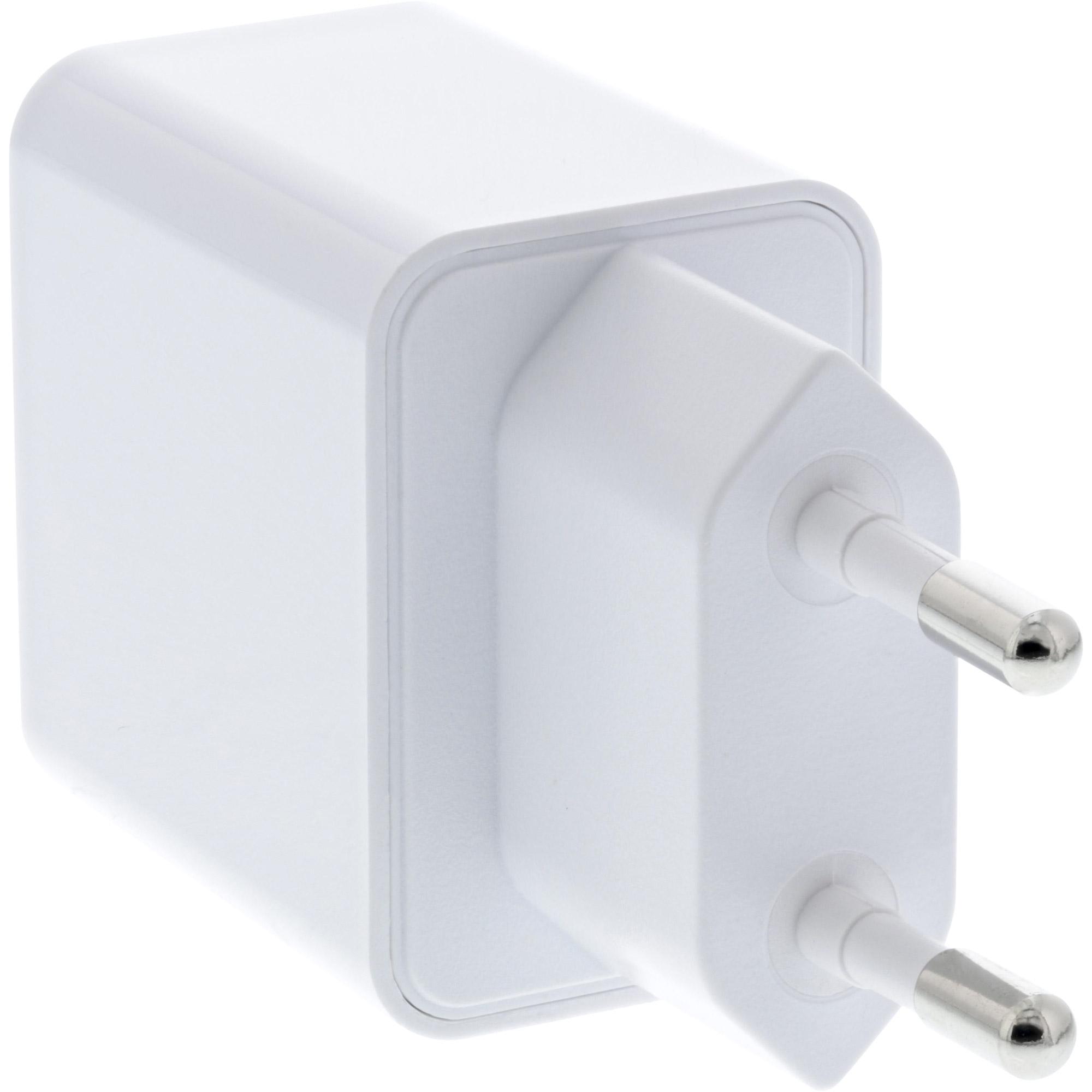 InLine® USB Power Adapteris Single, 100-240V to 5V / 2.5A, baltas ...