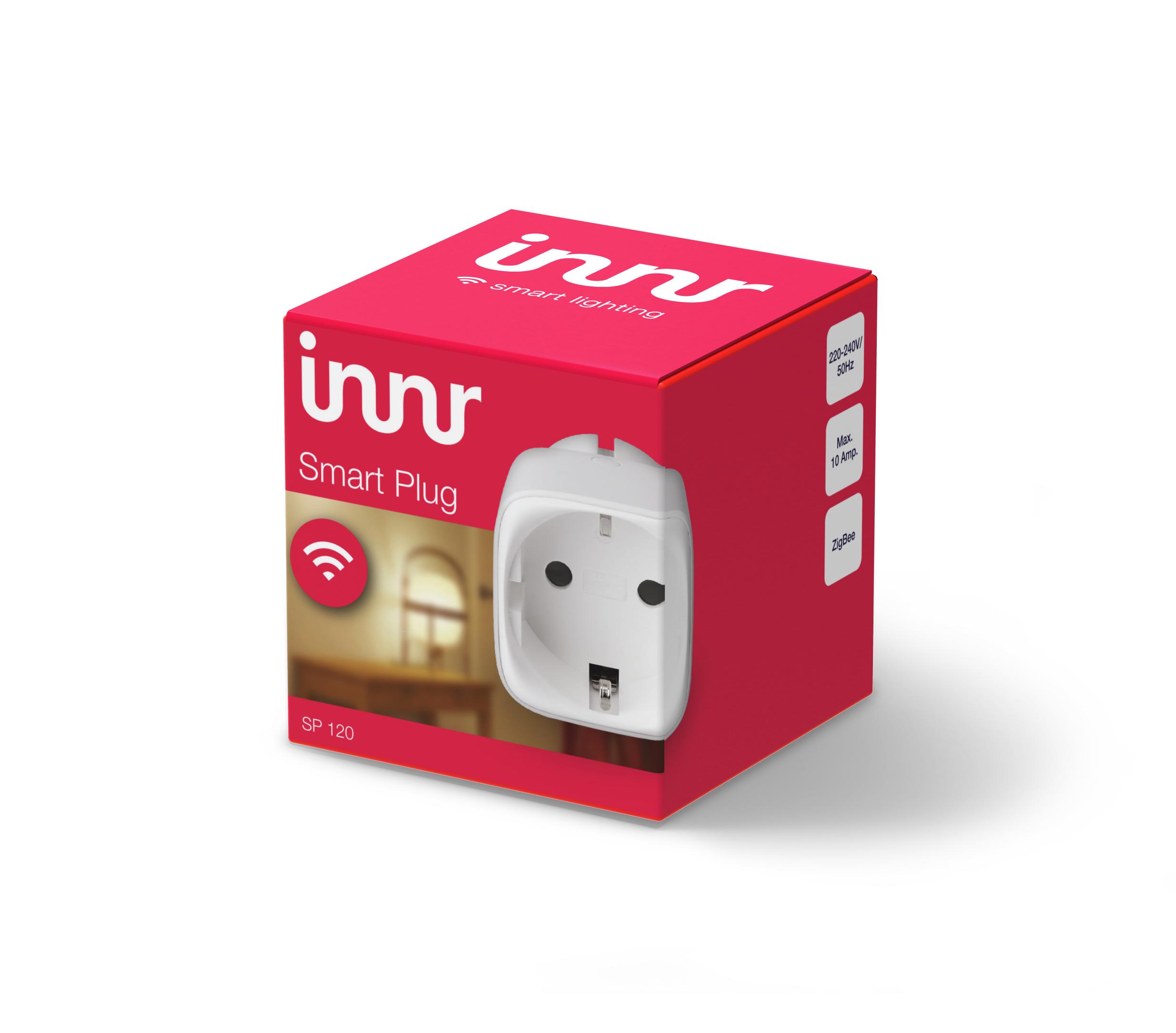 Innr SmartPlug intelligente Funkschalt-Steckdose SP120 Philips Hue und ...