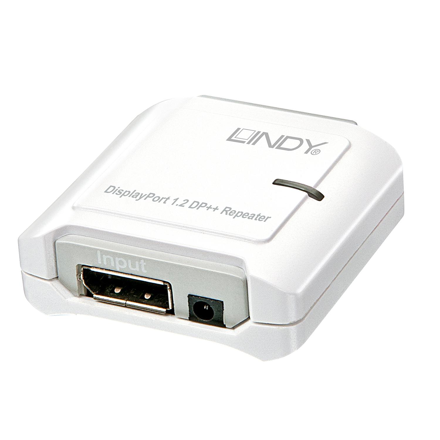 Lindy Repeater DisplayPort 1.2 20m ir 20m 2560x1600, žema kaina | Varle.lt