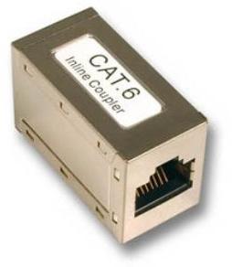 Logilink Logilink Inline Coupler 1:1 Cat.6A RJ45 STP, metalinis ...