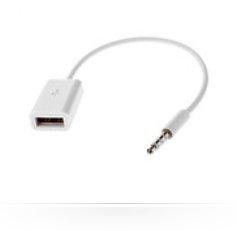 MicroConnect Kabelis USB MicroMobile USB-A - mini lizdas 3,5 mm Balta ...