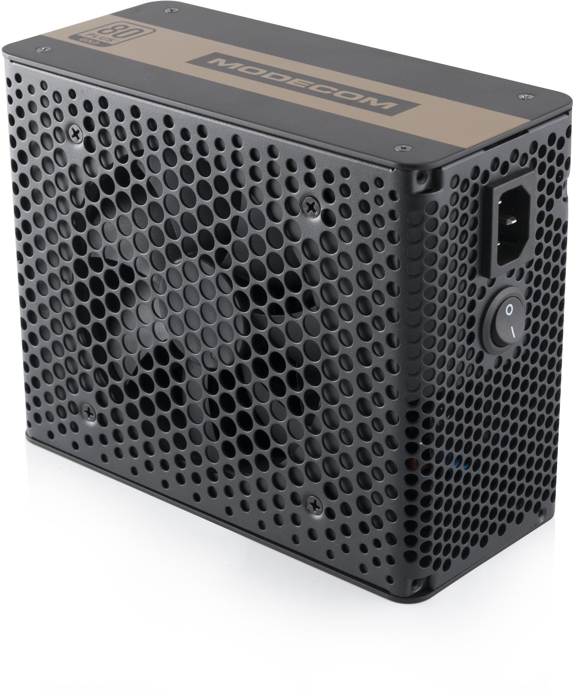 PSU MODECOM VOLCANO 750 GOLD 120mm FAN, modelis - 17754, žema kaina ...