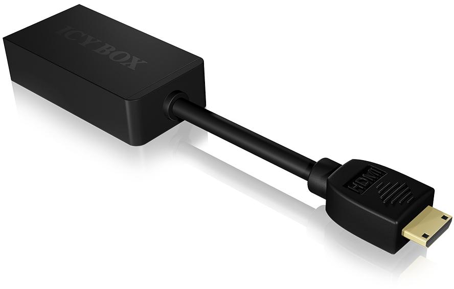 Raidsonic ICY BOX HDMI mini jungtis prie VGA adapterio VGA (D-Sub ...