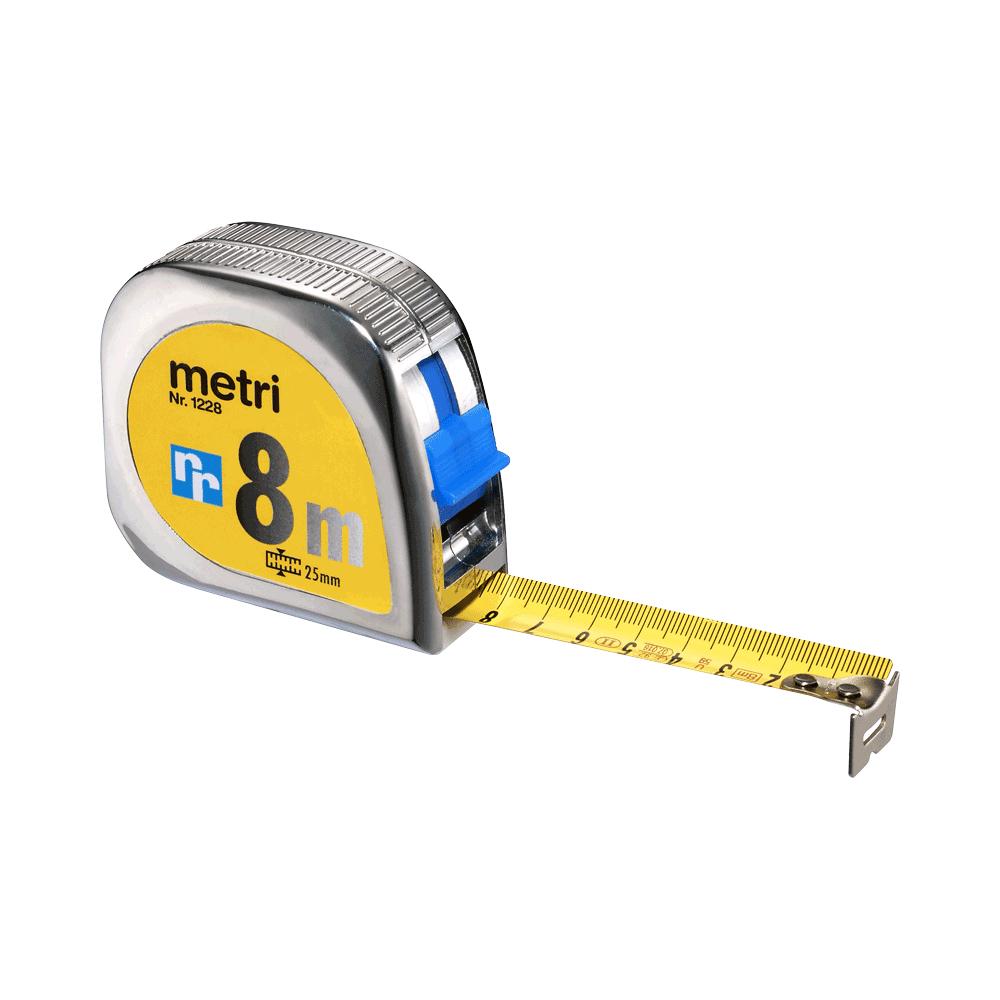 Rieffel Schweiz Rieffel Rollmeter metri 8m, modelis - 1228 SB, žema ...