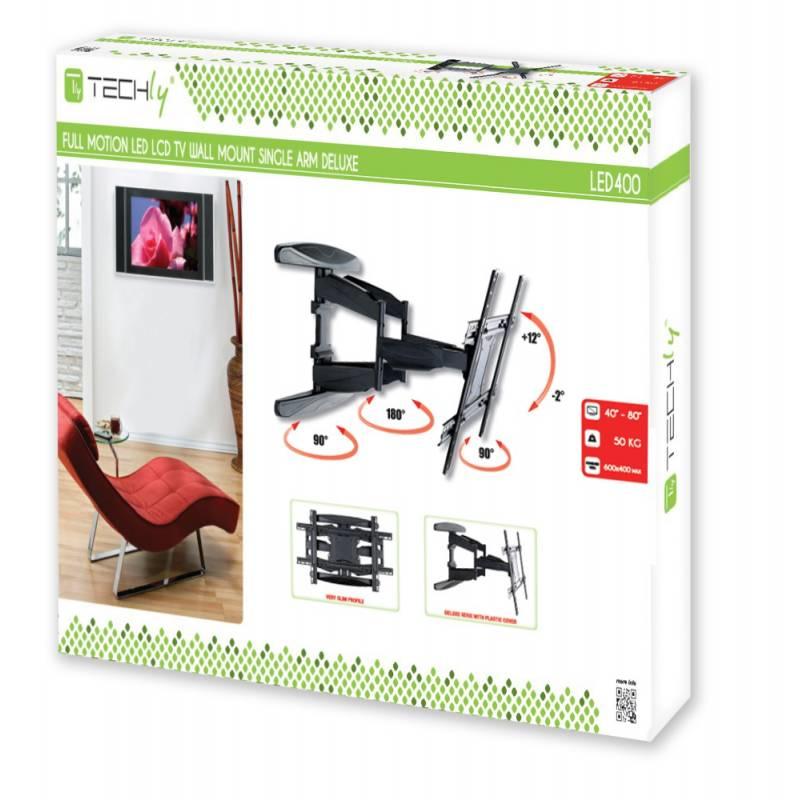 TECHLY 308886 Techly Wall mount for TV LCD / LED / PDP 40-80 50 kg VESA ...