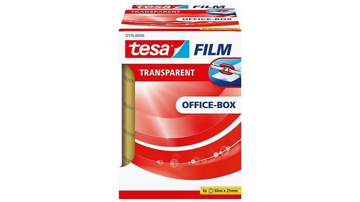 Tesa tesafilm Office Box 6 Rollen 66m 25mm permatomas, žema kaina ...