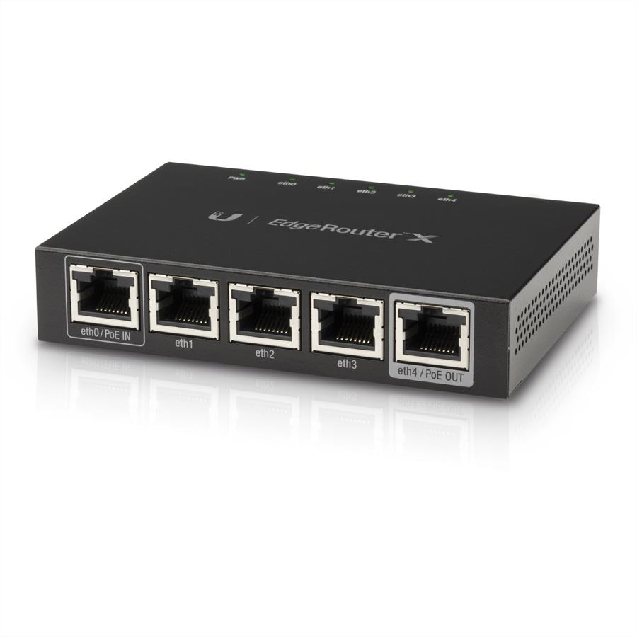 Šakotuvas NET ROUTER 1000M 5PORT / ER-X UBIQUITI, modelis - ‎ER-X, žema ...