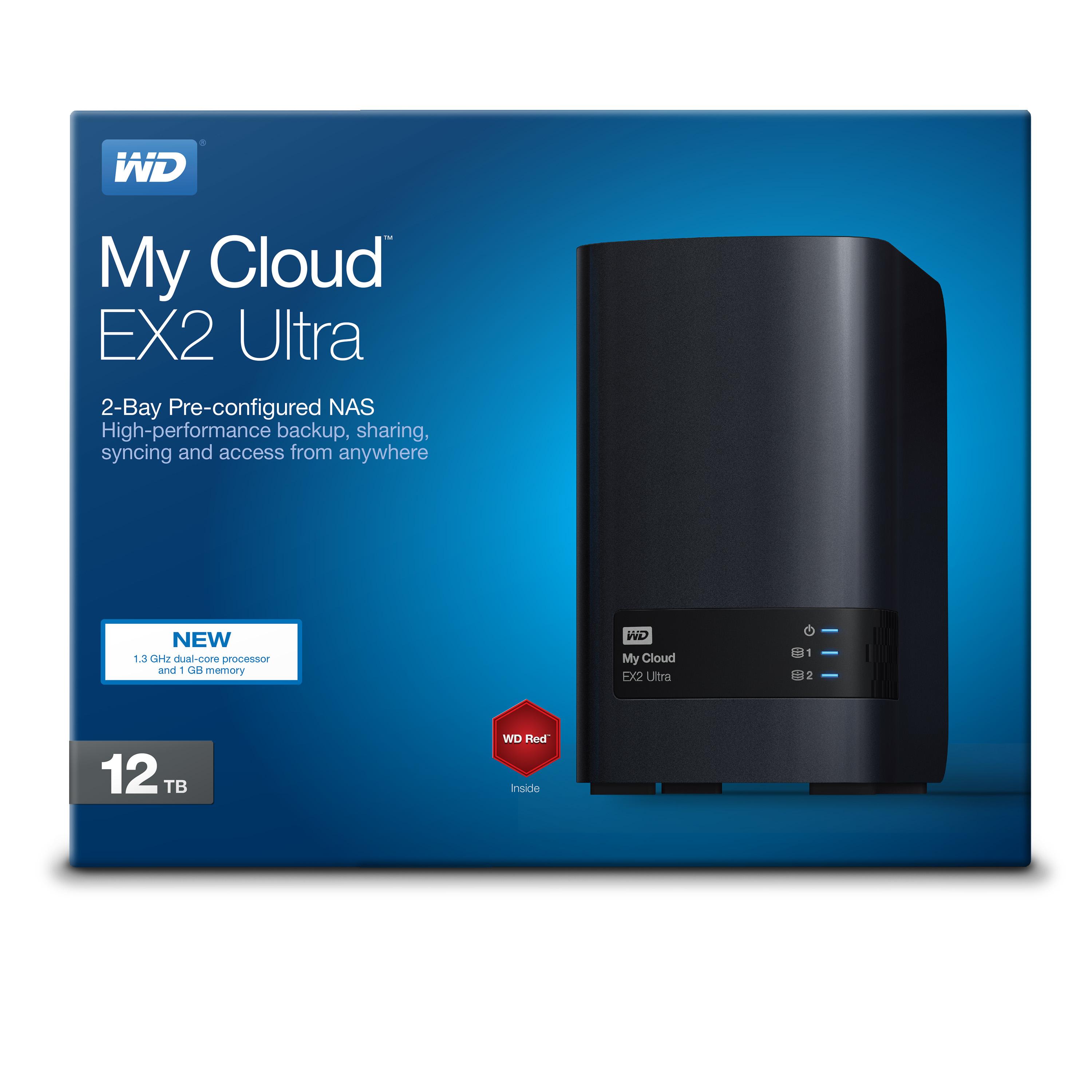 Serveris Western Digital NAS STORAGE COMPACT 2BAY / 12TB WDBVBZ0120JCH ...