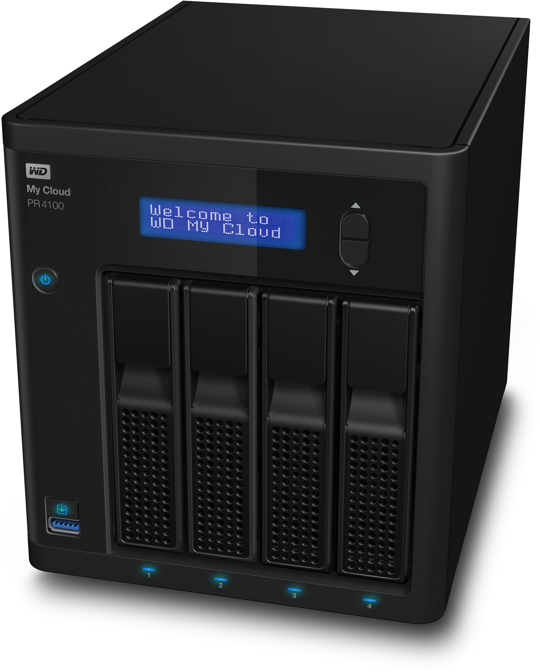 Serveris Western Digital NAS STORAGE TOWER 4BAY / NO HDD WDBNFA0000NBK ...