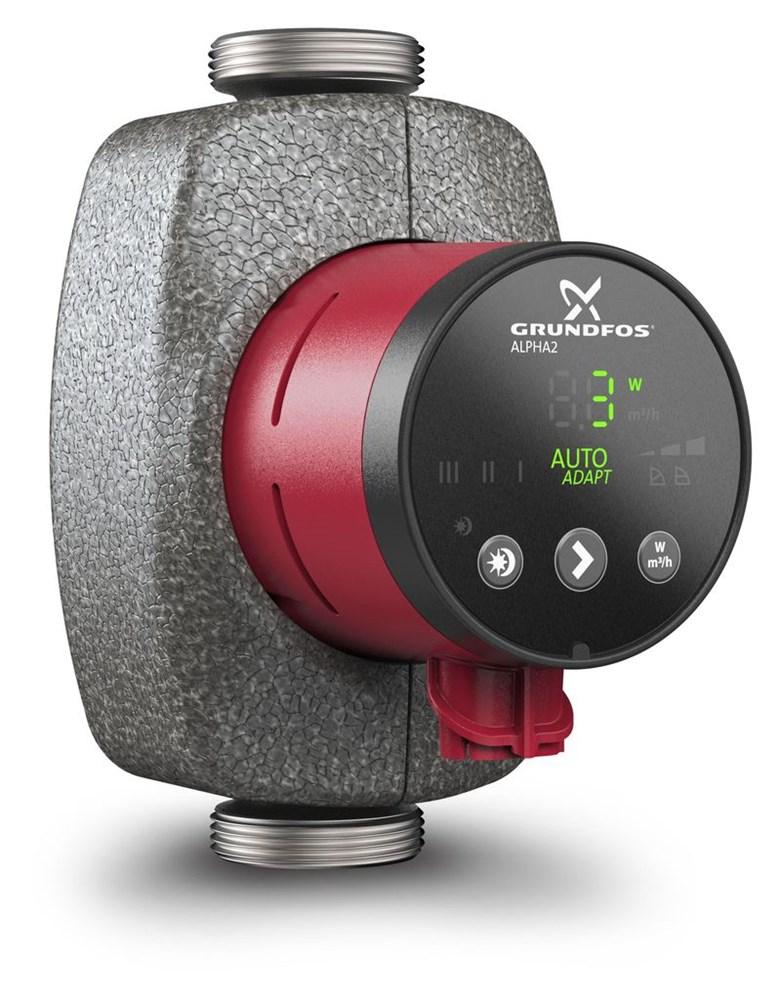 Grundfos ALPHA2 32-80 180 1x230V cirkuliacinis siurblys, modelis - ‎99411263, žema kaina | Varle.lt