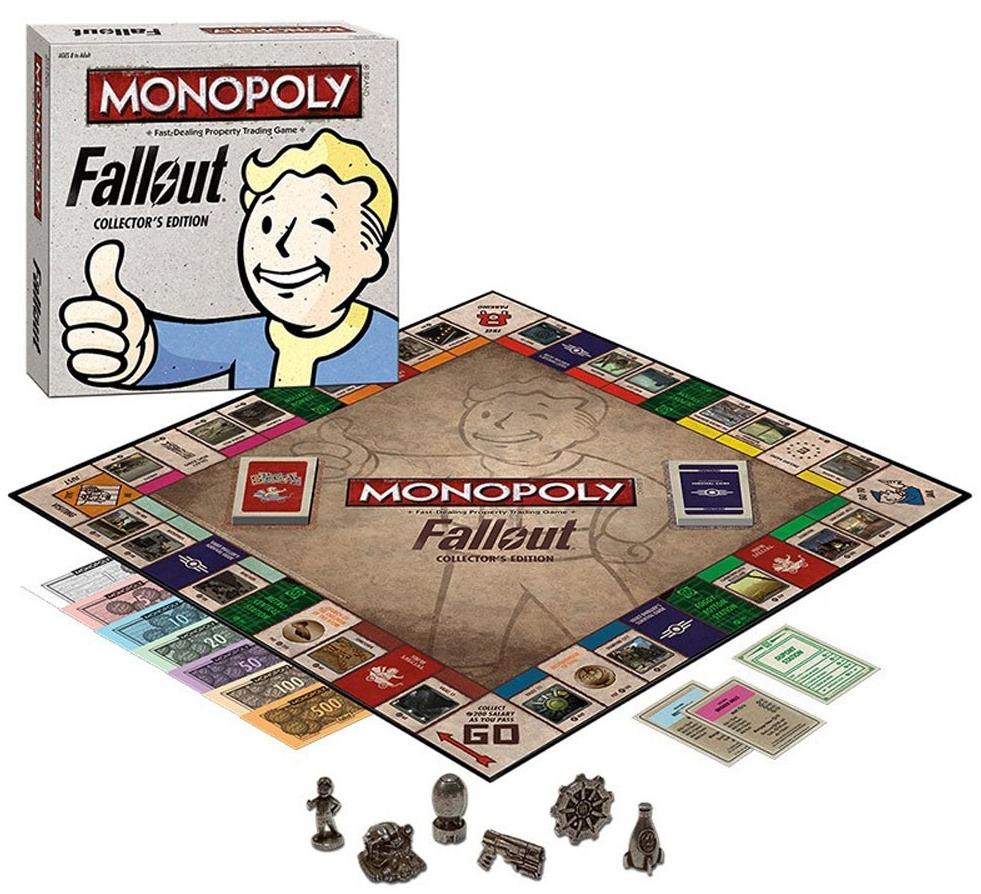 Hasbro MONOPOLY Fallout Collector's Edition, modelis - 5036905027168 ...