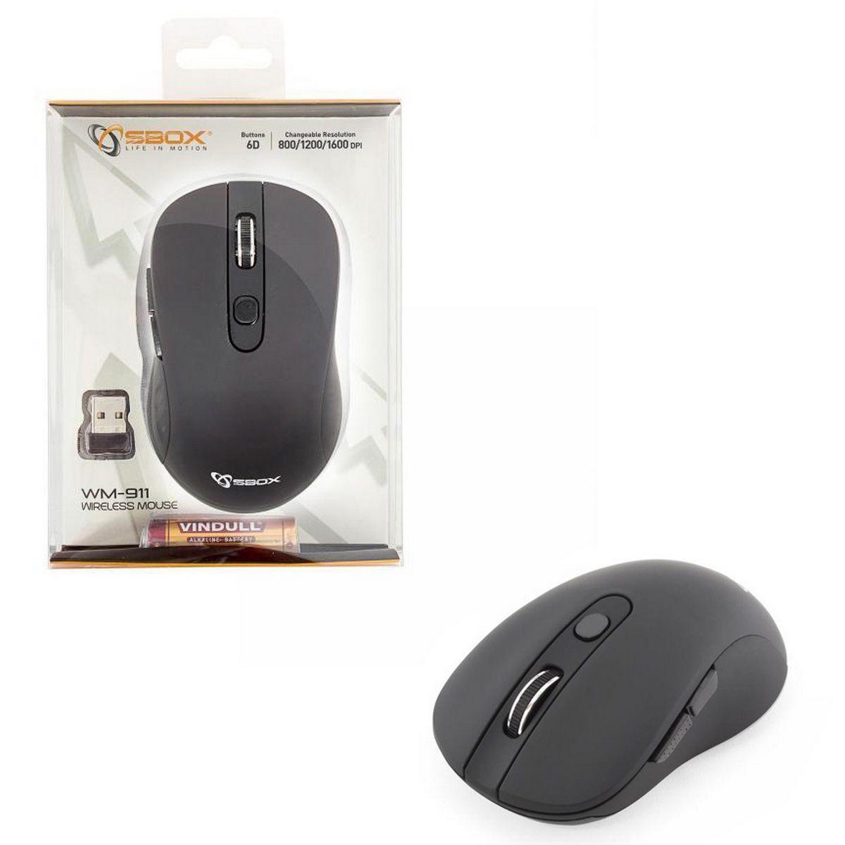 Sbox Technology SBOX pelė (WM-911), modelis - WM-911B, žema kaina ...