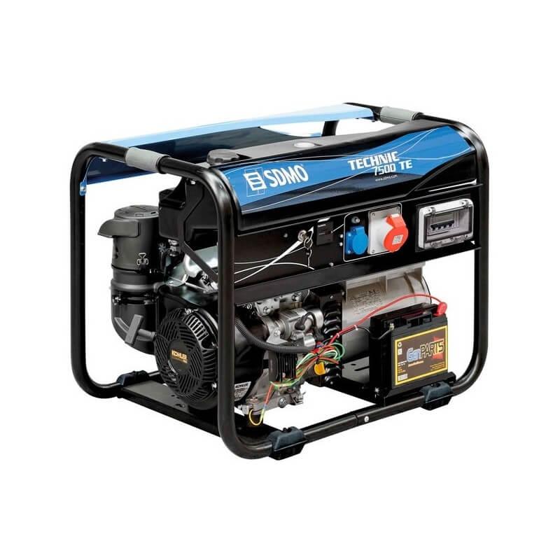 Sdmo Benzininis Kohler Portable Elektros generatorius KOHLER Technic 7500 TE AVR C5, modelis ...