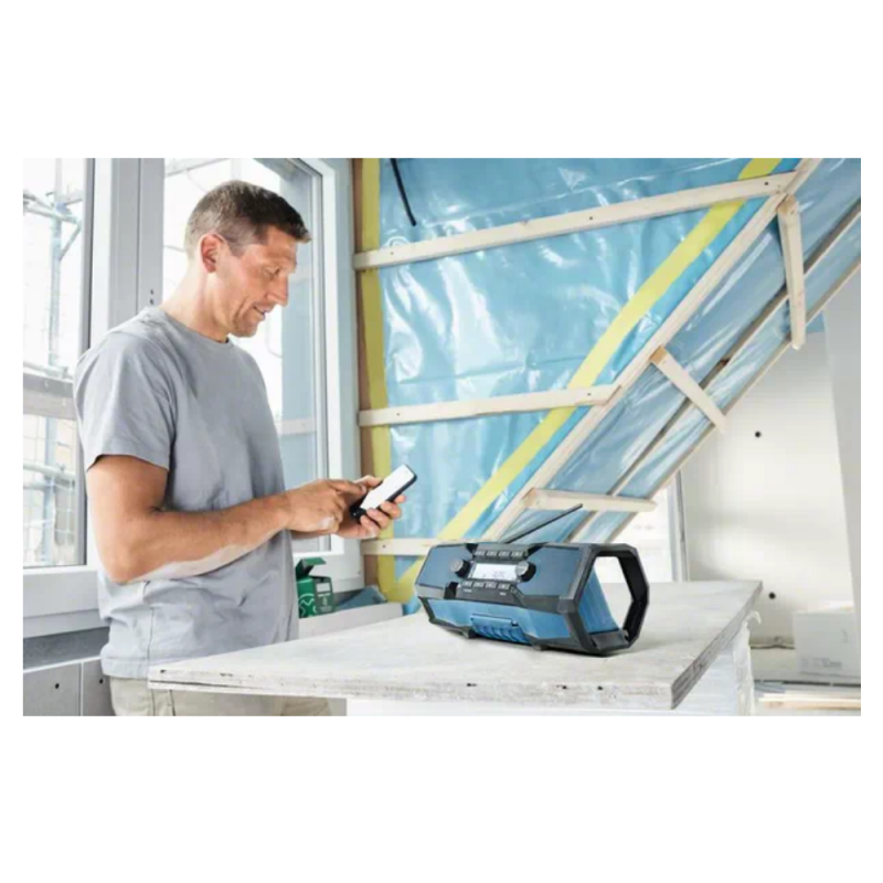 Bosch radijas GPB 18V-2 C, be akumuliatoriaus ir kroviklio, modelis ...